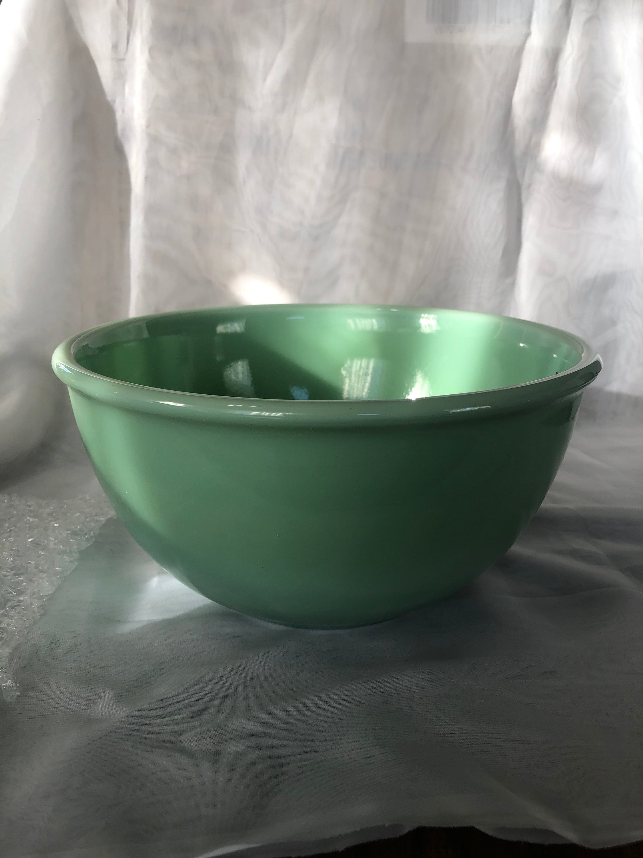 Fire King Jadeite Mixing Bowls - Etsy