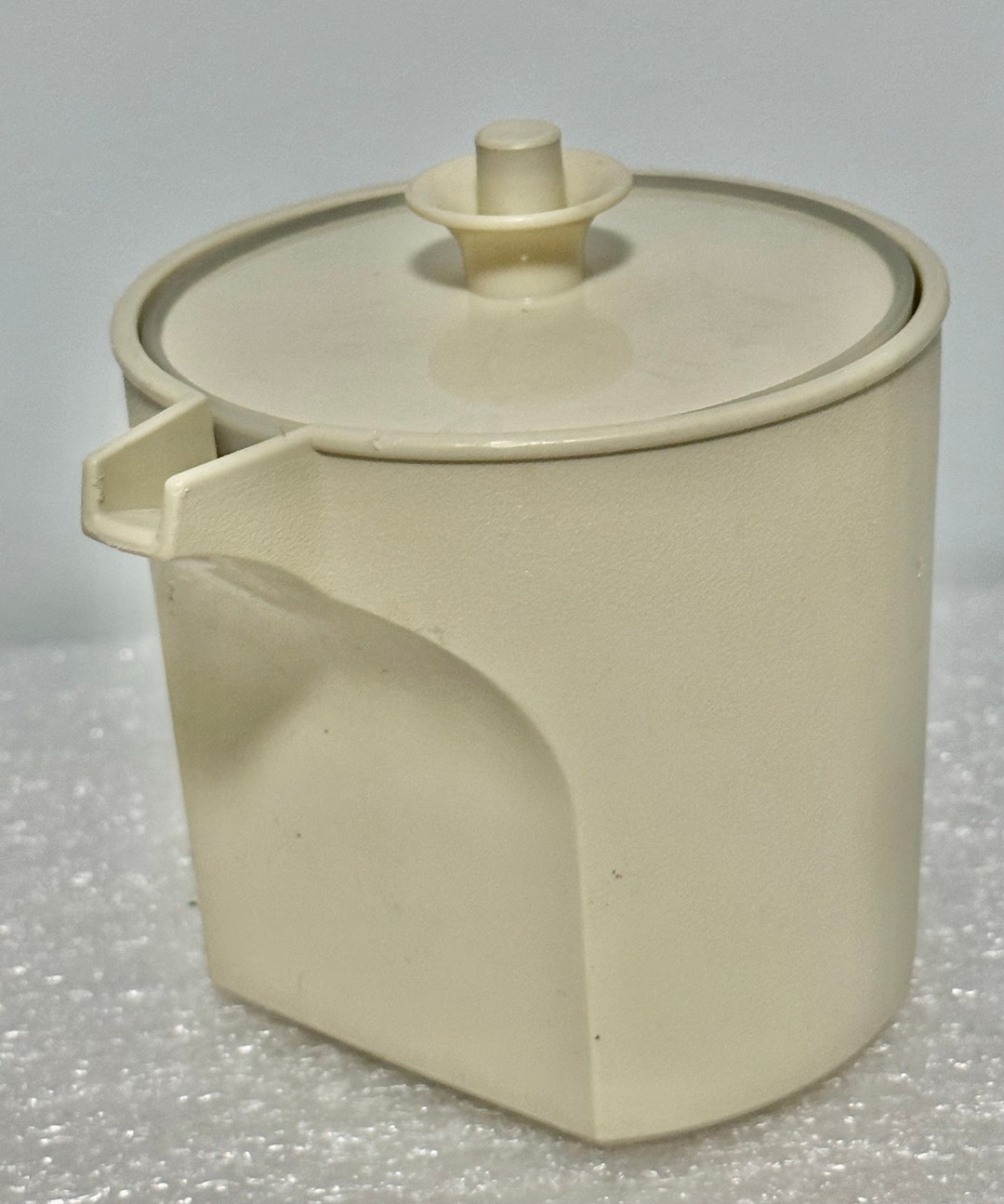 Vintage Tupperware Cream and Sugar Container - Etsy