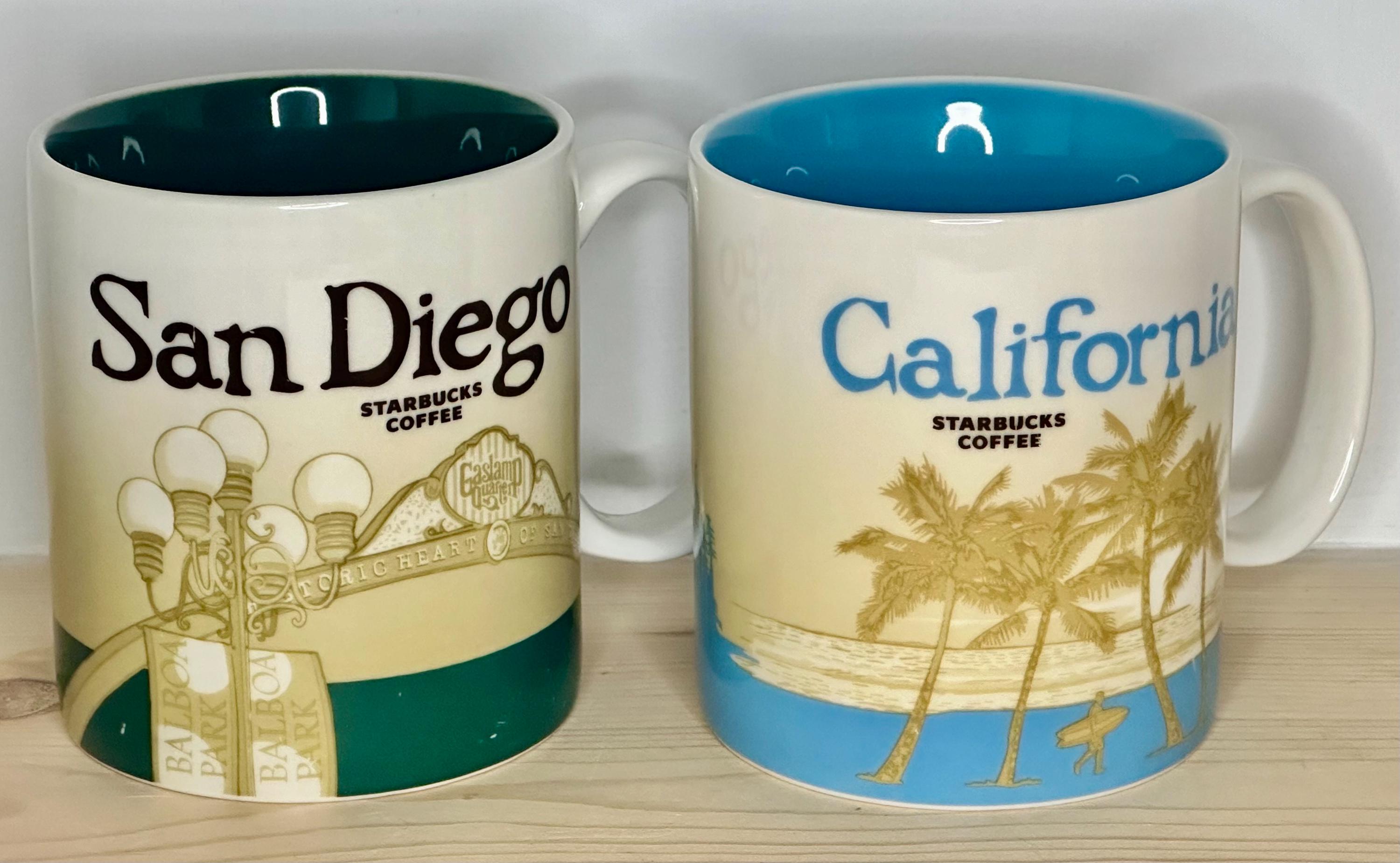 Vintage Starbucks Global City Icon Mugs -USA States and Cities Series ...