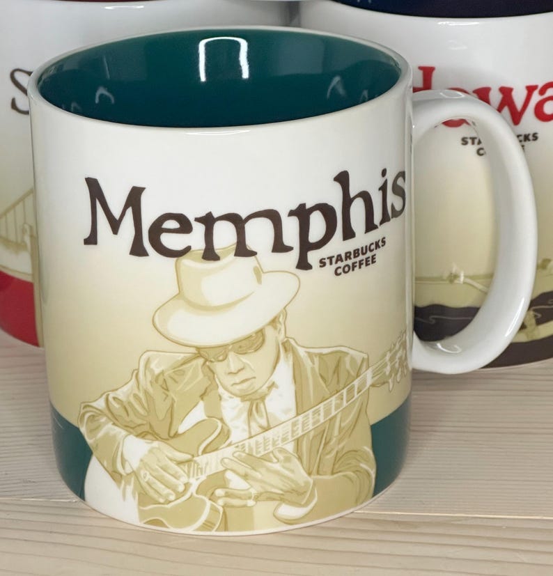 Vintage Starbucks Global City Icon Mugs -USA States and Cities Series ...