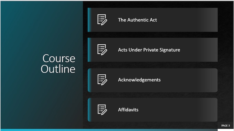 Louisiana Notarial Practice: Acts, Acknowledgements, & Affidavits - Etsy