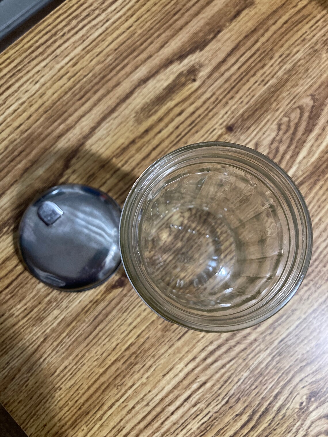 Ribbed Glass Retro Sugar Container Vintage Restaurant Parmesan Cheese ...