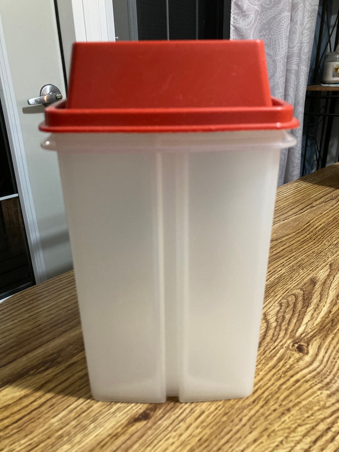 Vintage Tupperware 3 Piece Set Pick-a-deli Pickle Keeper Lifter Olive ...