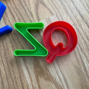 64 Colourful Letters for Children to Learn Grow Develop Skills Have Fun ...