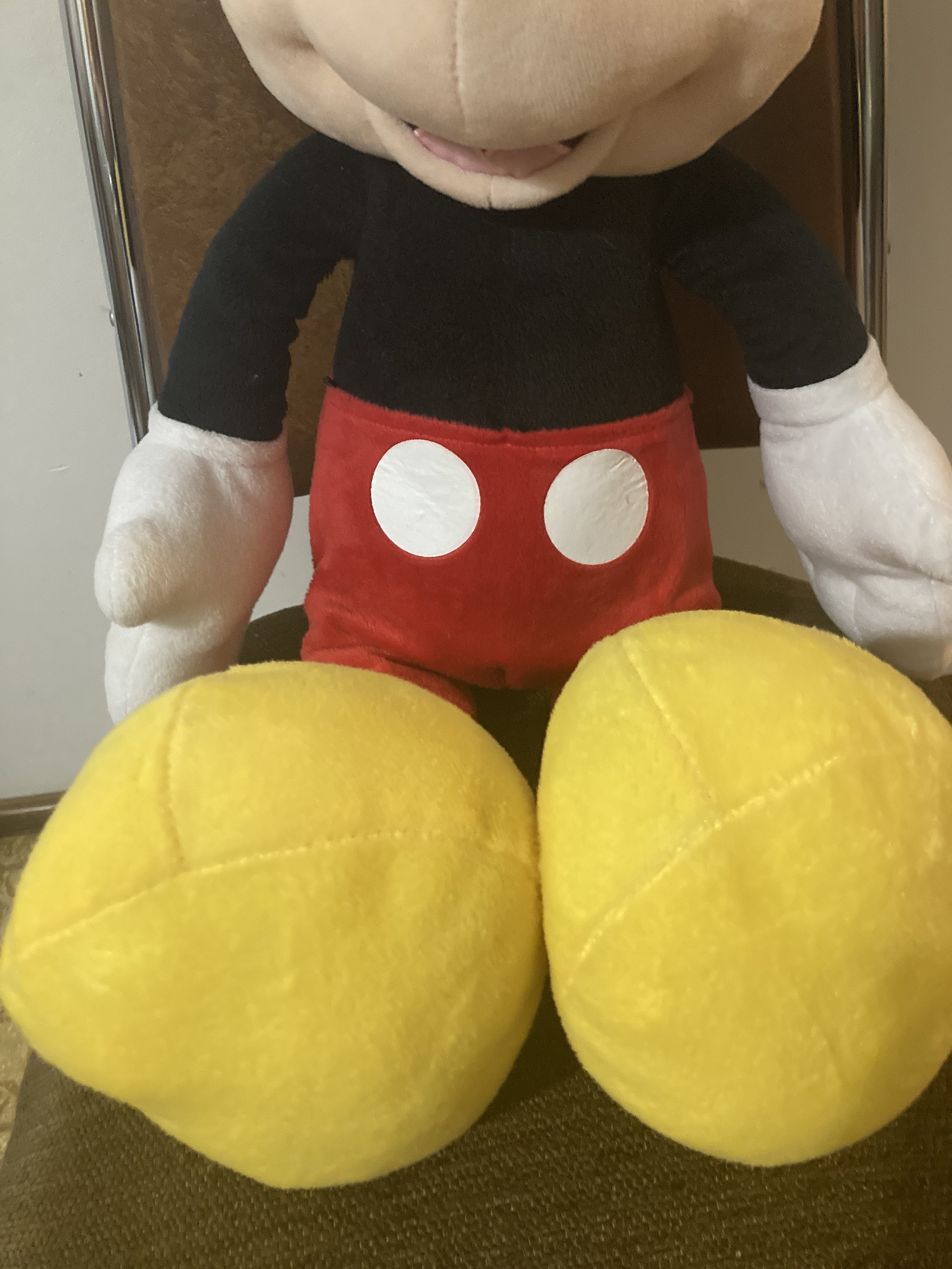 Disneys Lovable Mickey Mouse Character Plush Stuffie Stuffed Animal ...