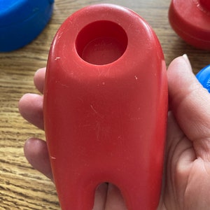 Vintage Tupperware Tupper Toys Animal Replacement Pieces Six Pieces ...