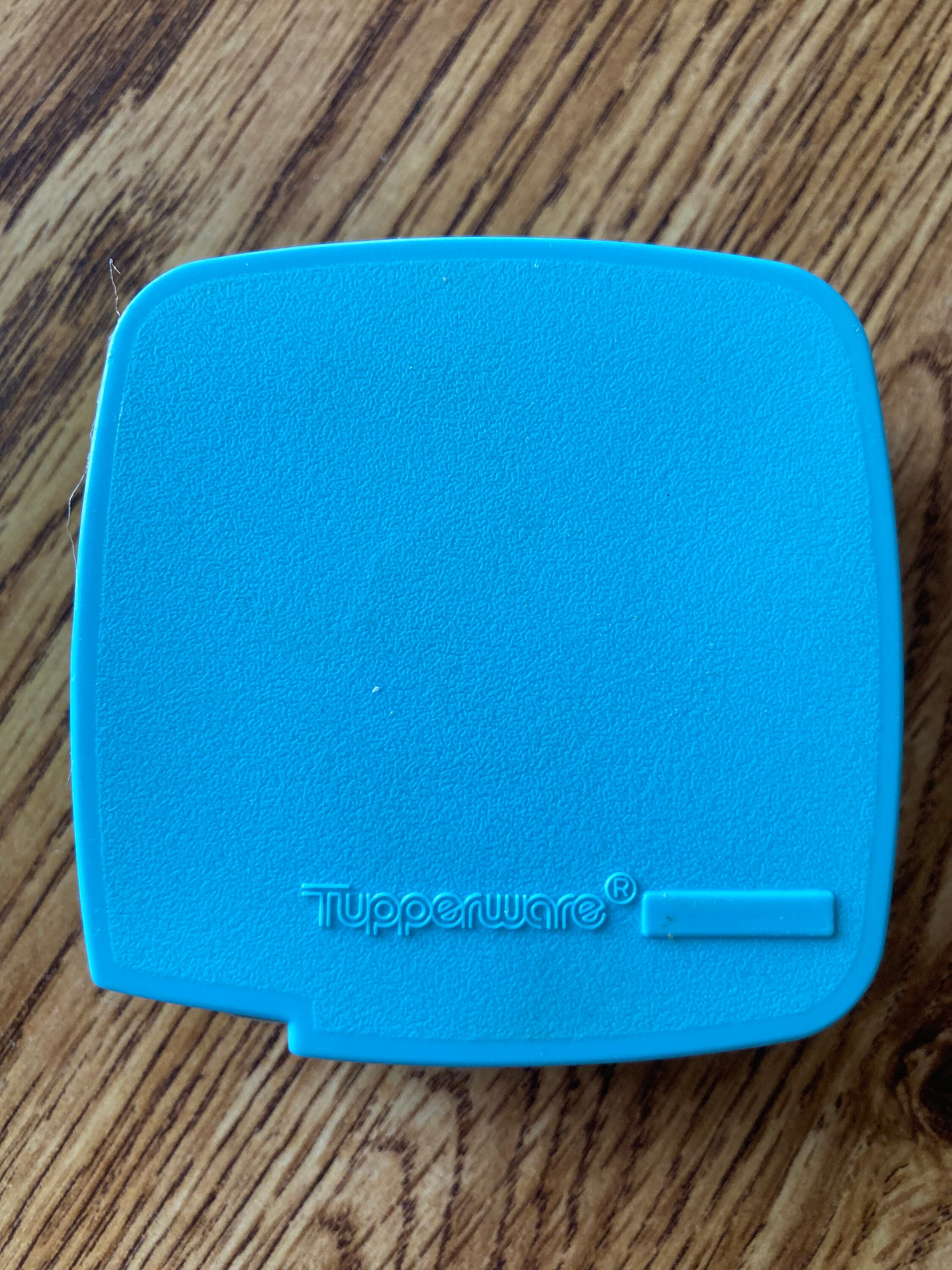 Vintage Blue Tupperware Label Dispenser Holder for Canning Organizing ...