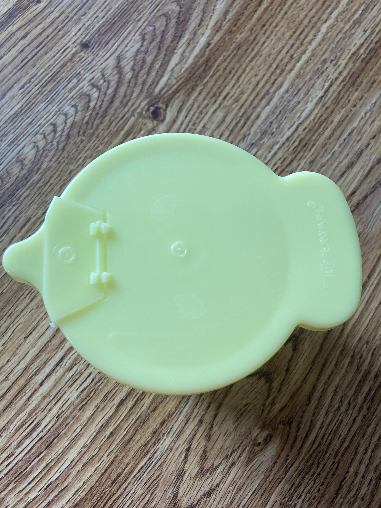 Vintage Tupperware Yellow Cream Container 3.5 Inches Tall Holds 2 Cups ...