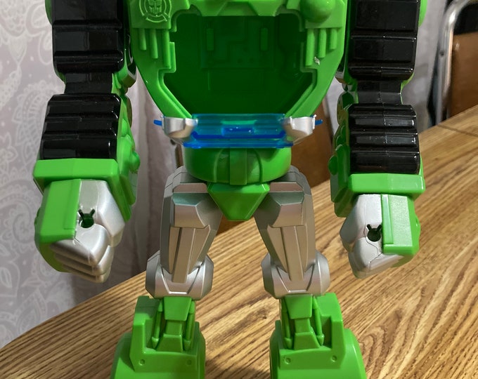 Hasbro Transformer Rescue Bot Figure Green Black Grey Plastic Moveable ...