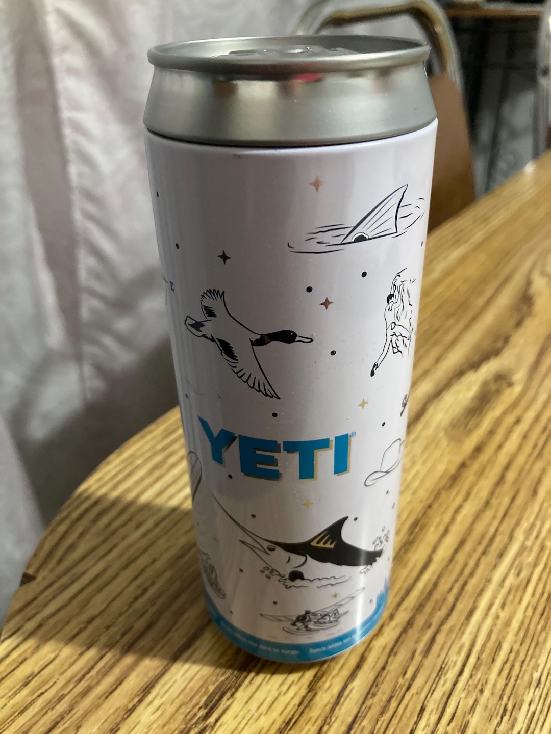 Yeti Stash Can Empty Hide a Can Storage Tin Skinny Collectible Birds ...