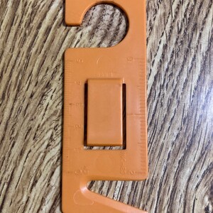 Vintage Tupperware Letter Opener Gadget Multi Tool Ruler Recipe Holder ...