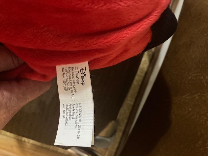 Disneys Lovable Mickey Mouse Character Plush Stuffie Stuffed Animal ...