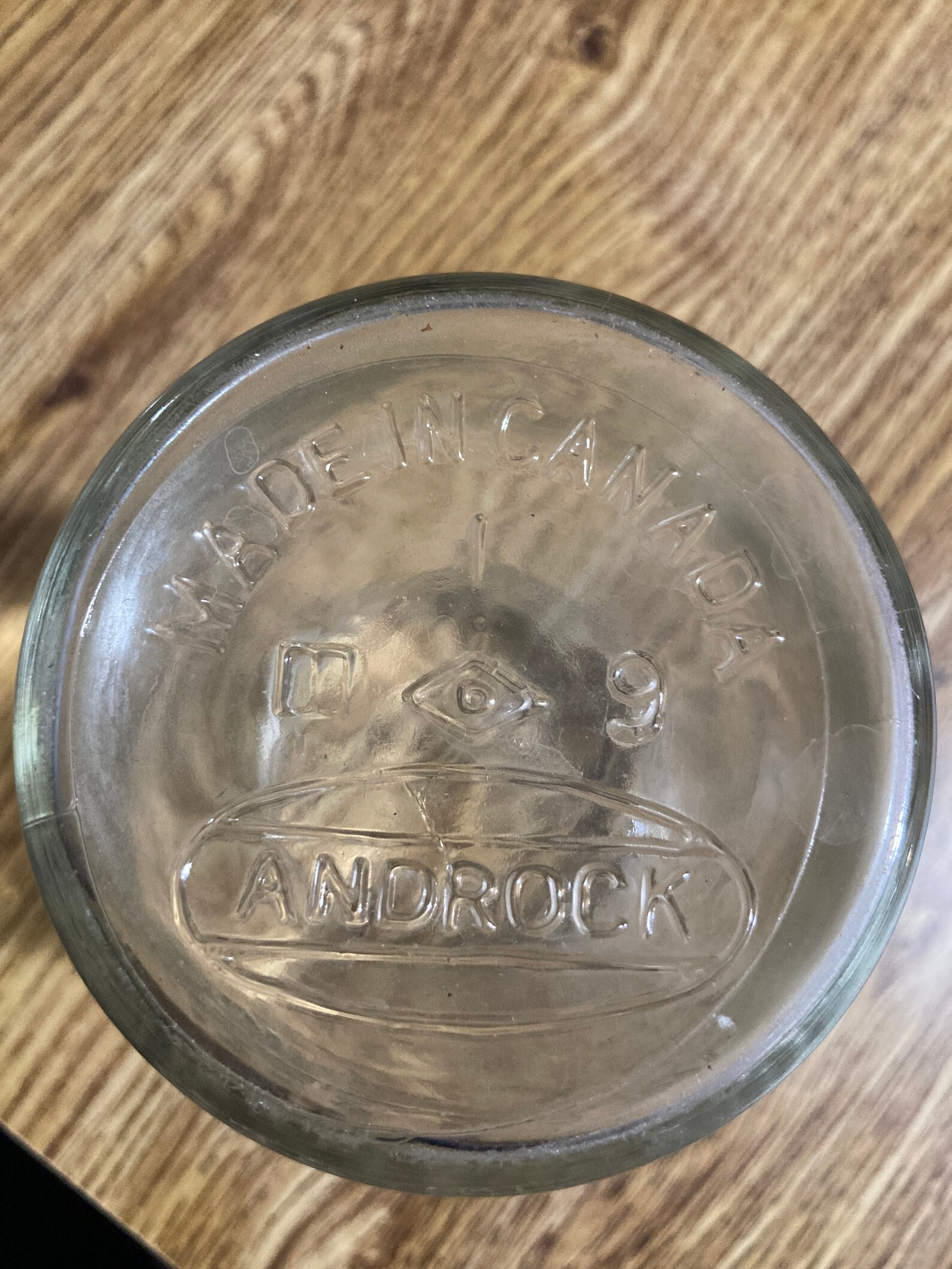 Vintage Androck Nut Chopper Food Chopper Made in Canada Glass Jar With ...