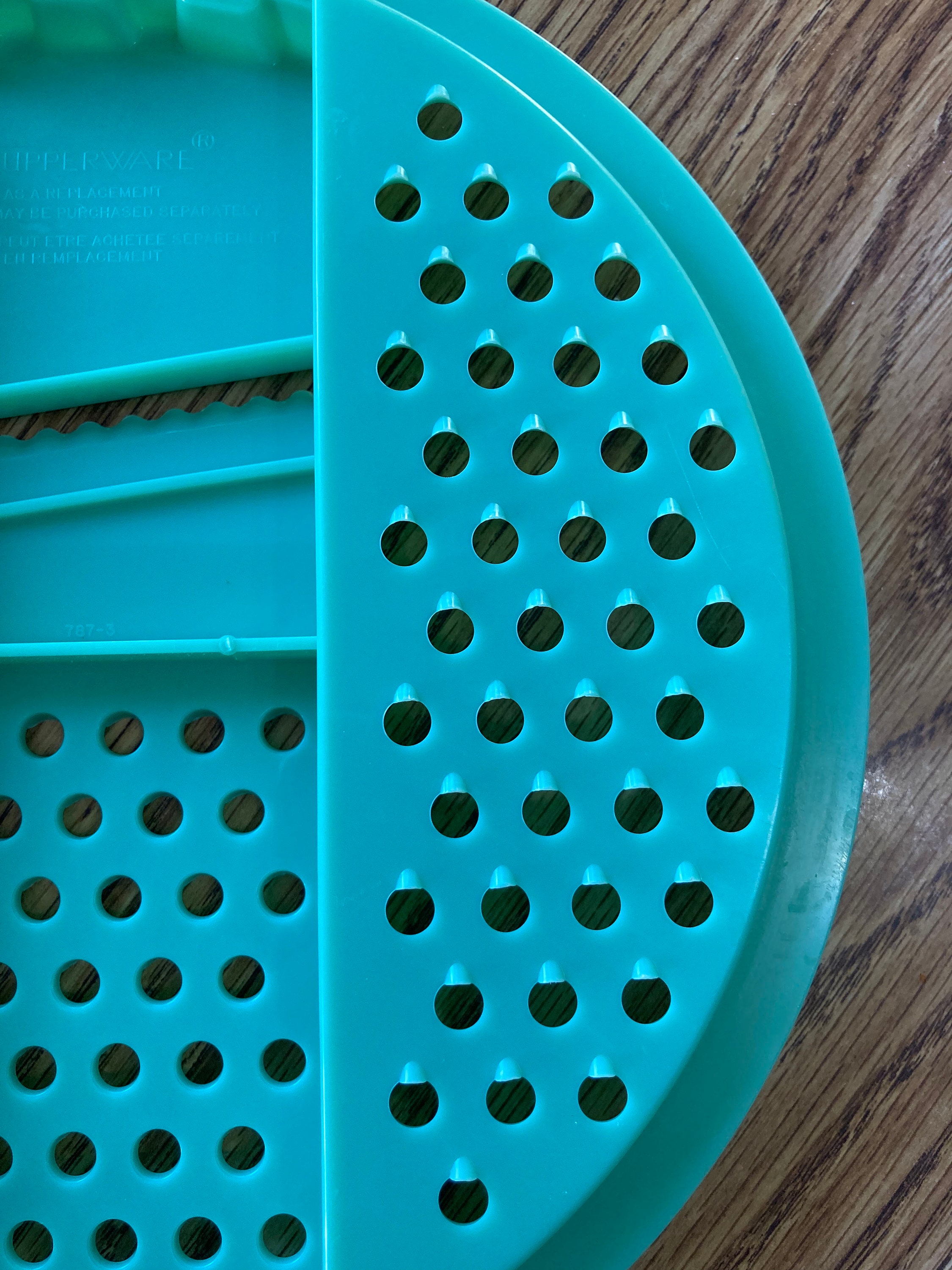 Vintage Tupperware Green Cheese Vegetable Grater Shredder Slicer With ...