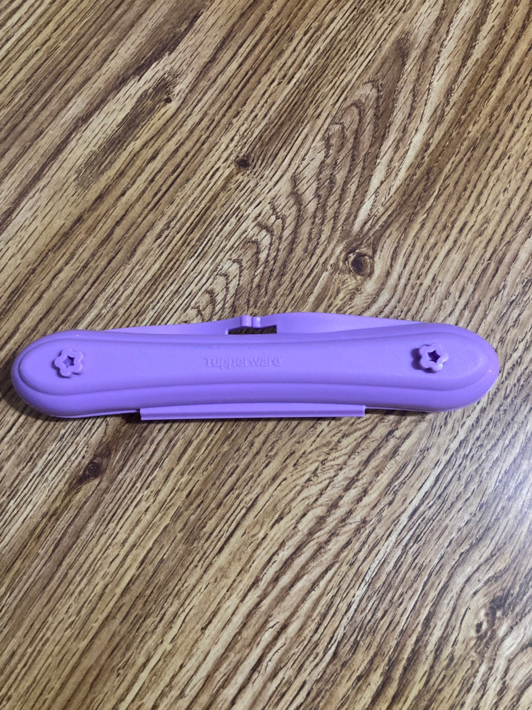 Tupperware Baby Infant Toddler Spoon Travel Case Holder Almost 7 Inches ...