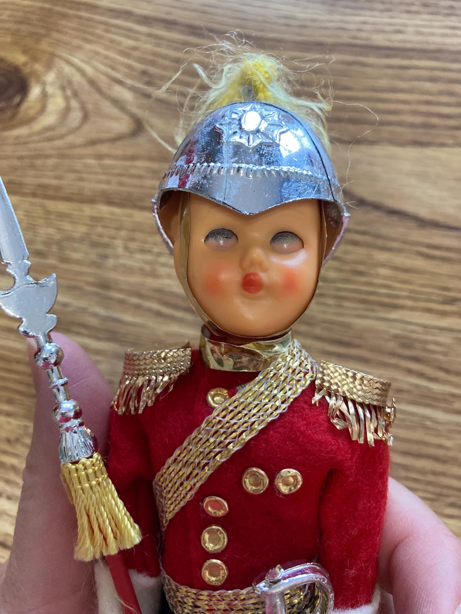 Vintage British Guard Doll Gentleman in Arms Souvenir Doll About 8 ...