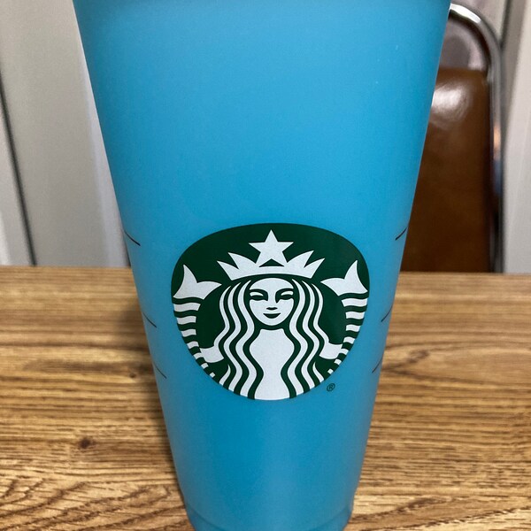 Tall Reusable Starbucks Cup - Etsy