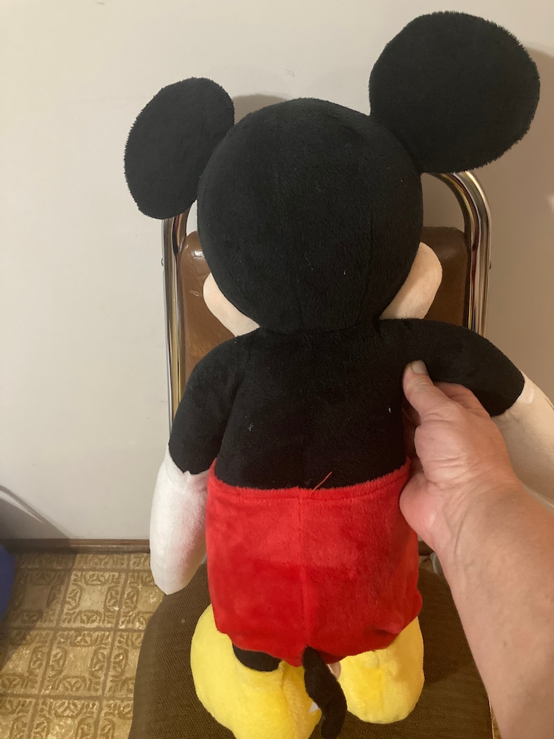 Disneys Lovable Mickey Mouse Character Plush Stuffie Stuffed Animal ...