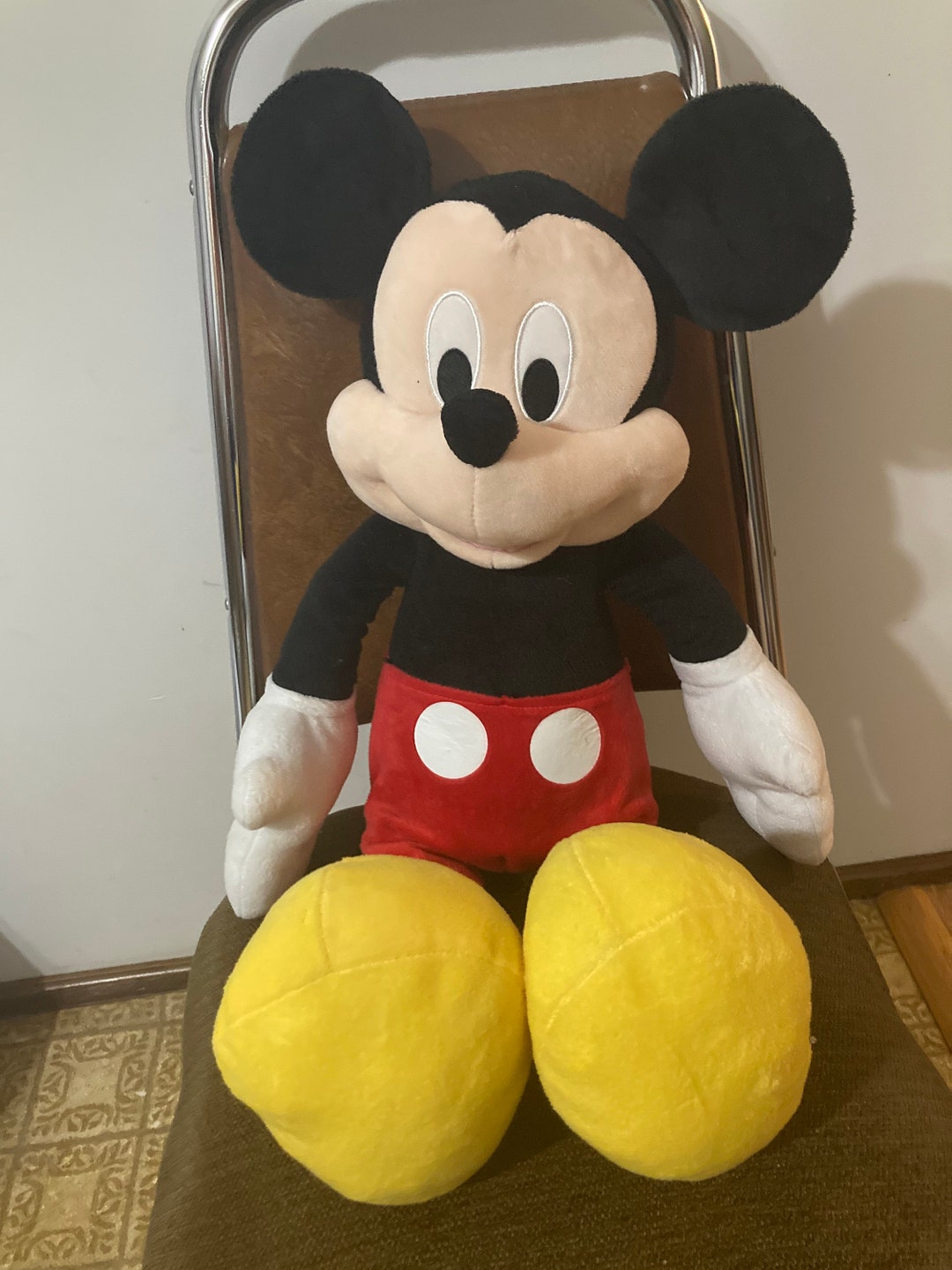 Disneys Lovable Mickey Mouse Character Plush Stuffie Stuffed Animal ...
