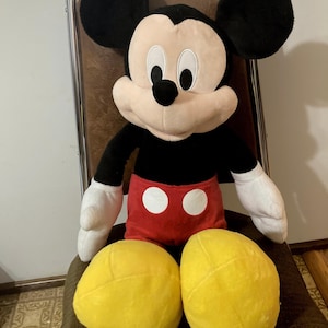 Disneys Lovable Mickey Mouse Character Plush Stuffie Stuffed Animal ...