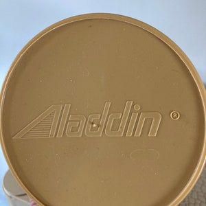 Vintage Aladdin Insulated Drinking Container for Hiking and Picnics. Brown and Beige. - Etsy