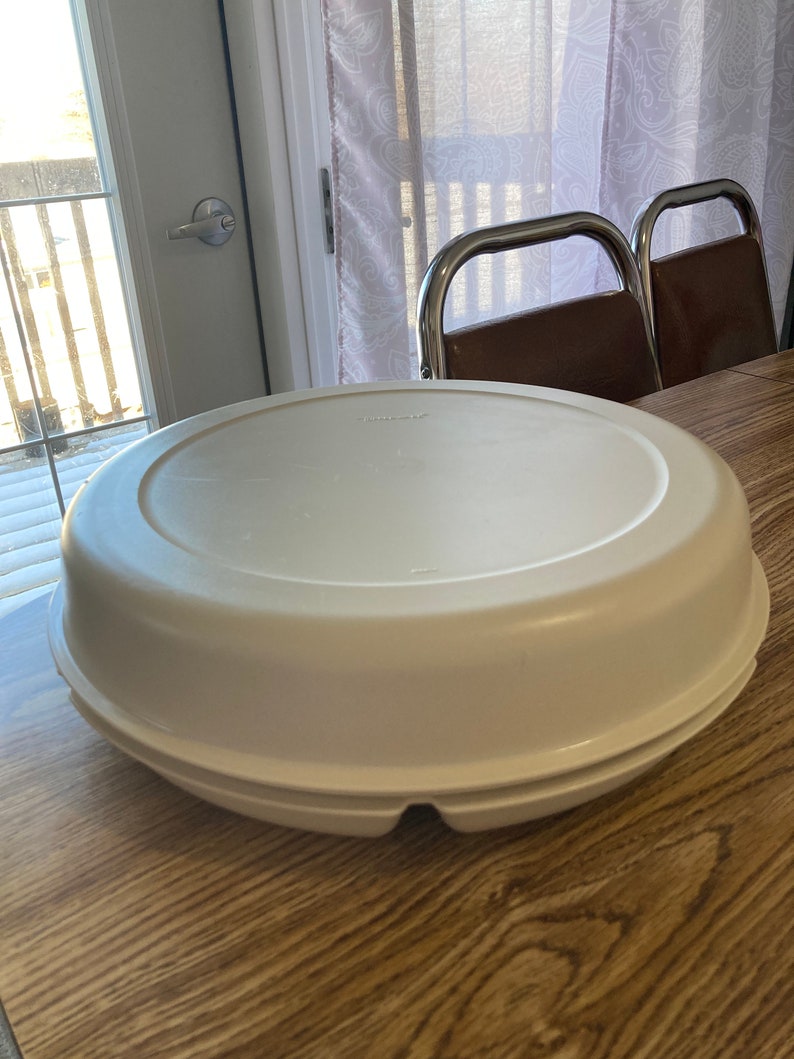 Vintage Tupperware 1665-4 Veggie Fruit Tacos Pickles Cheese Divided ...