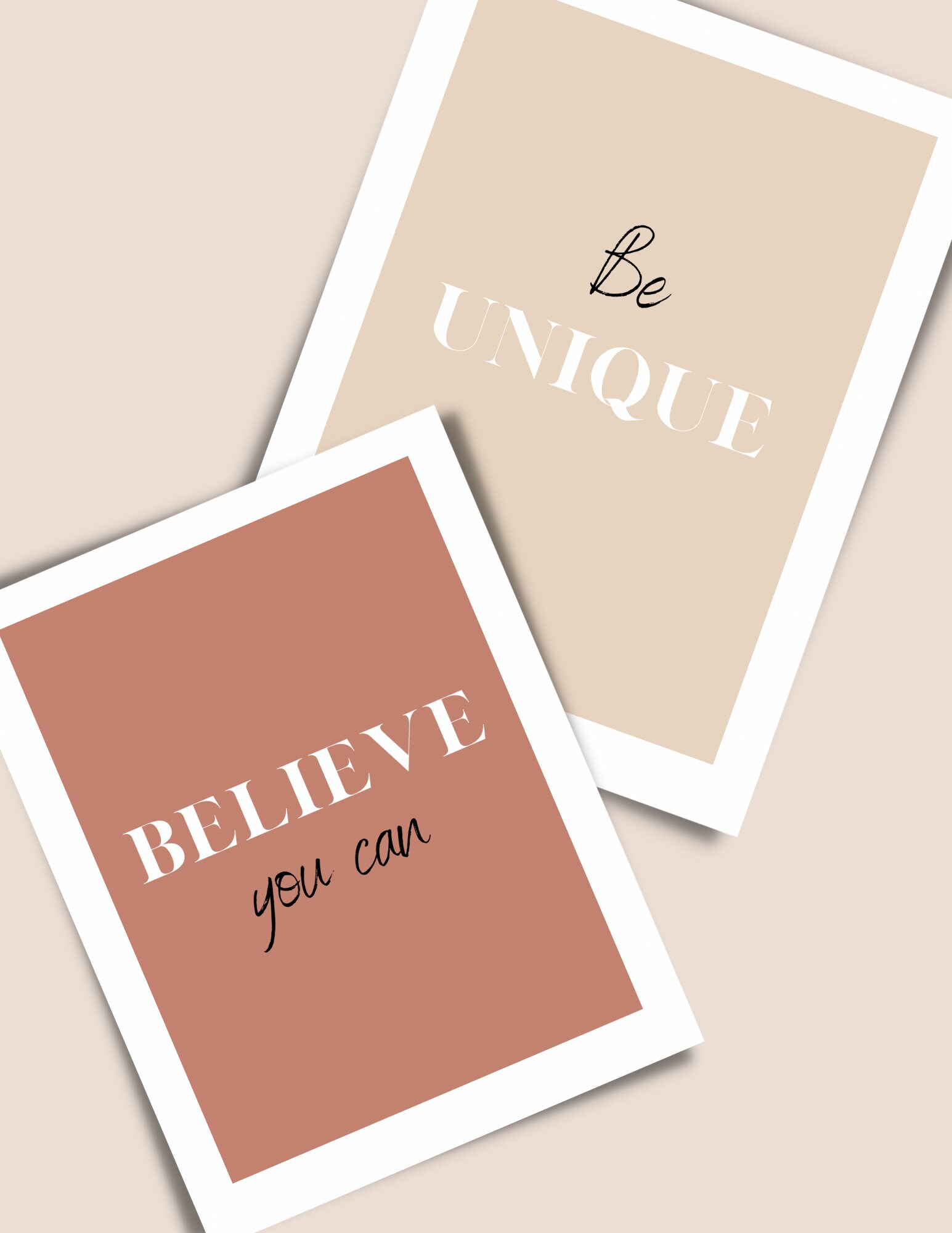 Classroom Motivational Quote Posters Decor Postive Affirmations ...
