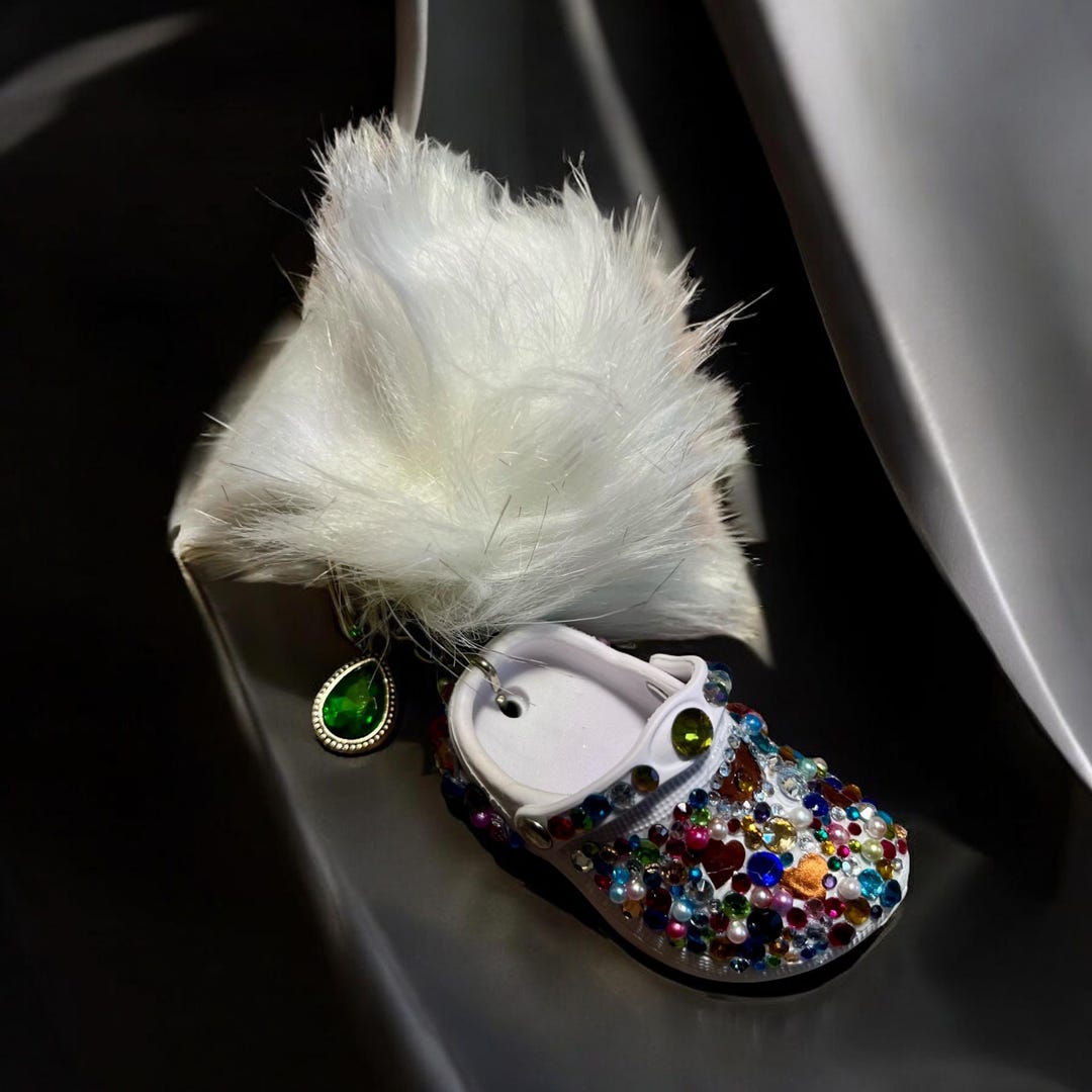 Bedazzled Handmade Croc Keychain – Be a Gem - Etsy