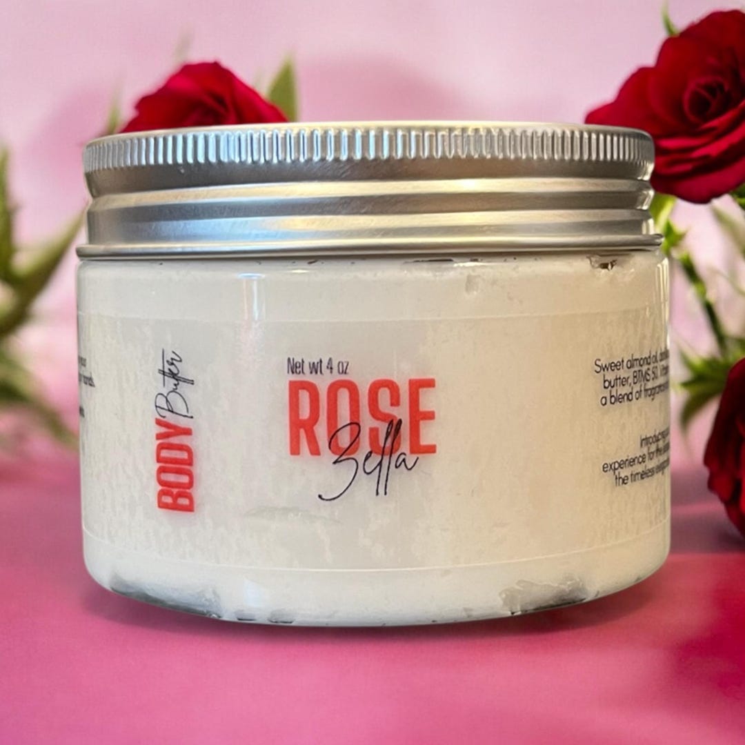Rosezella Body Cream 4oz - Etsy