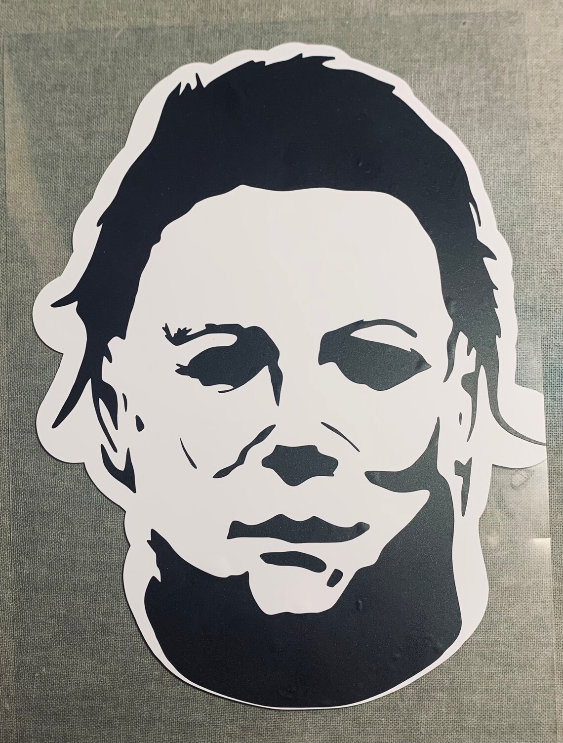 Michael Myers- Window Decal - Halloween Decal - Scary Decal - Movie ...