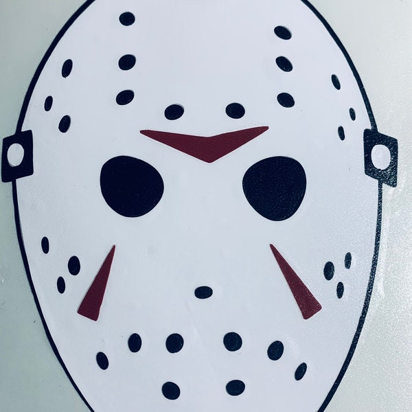Jason Voorhees Wall Decal - Etsy