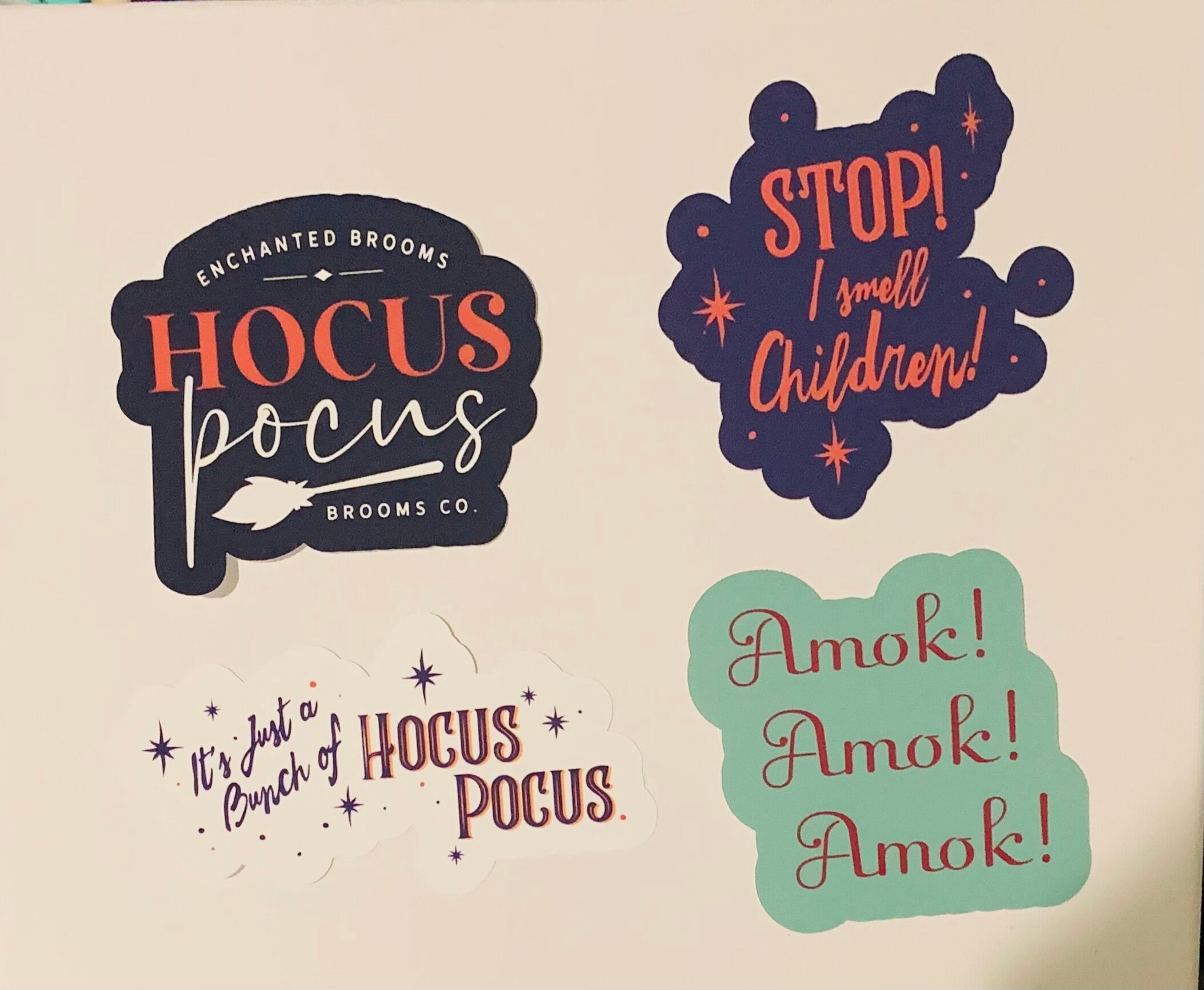 Hocus Pocus Stickers, Handmade Stickers, Movie Sayings, Halloween ...
