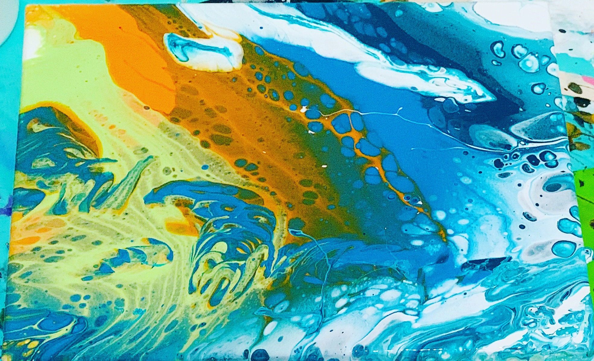 Acrylic Paint Pouring Kit Premixed Paint Pour Acrylic Kit Ready to Pour ...