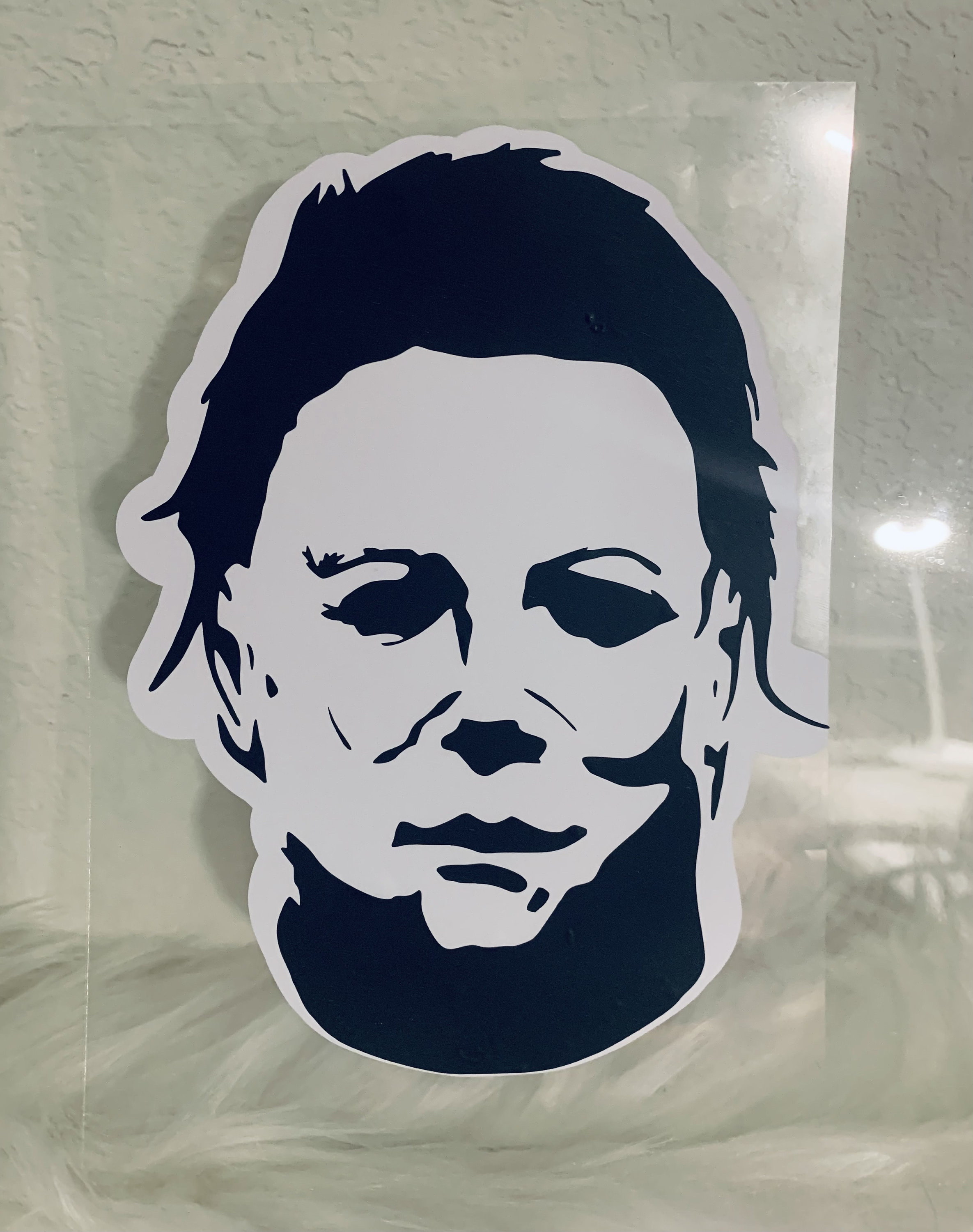 Michael Myers- Window Decal - Halloween Decal - Scary Decal - Movie ...