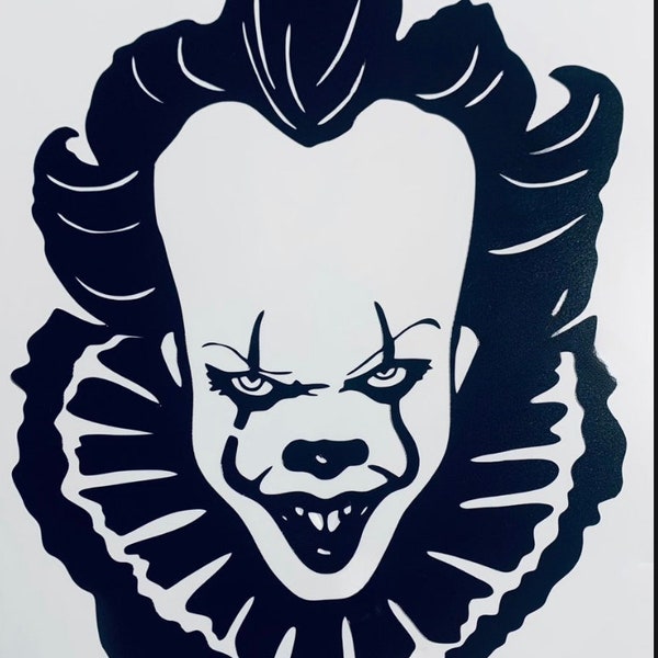Scary Window Decal - Etsy