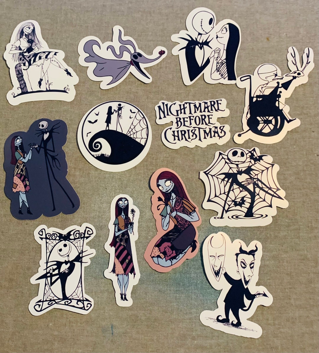 Nightmare Stickers 1 Handmade Stickers Fun Movie Stickers Crafting ...