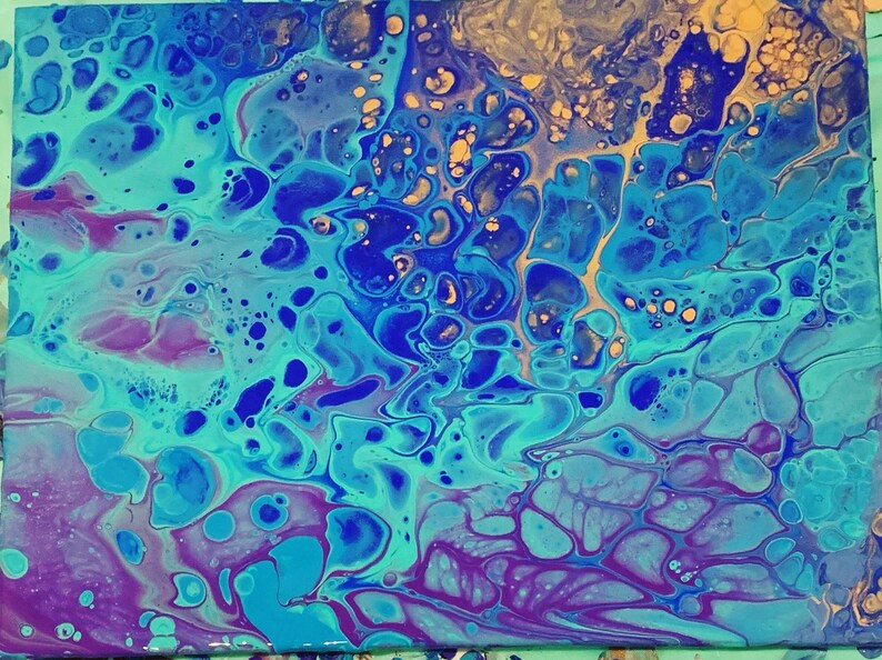 Acrylic Paint Pouring Kit Premixed Paint Pour Acrylic Kit Ready to Pour ...