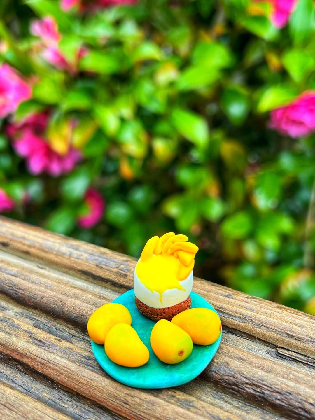 Miniature Mango Cheese Cake With Whole Mangoes - Etsy UK