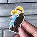 Saint Anthony Vinyl Sticker - Etsy