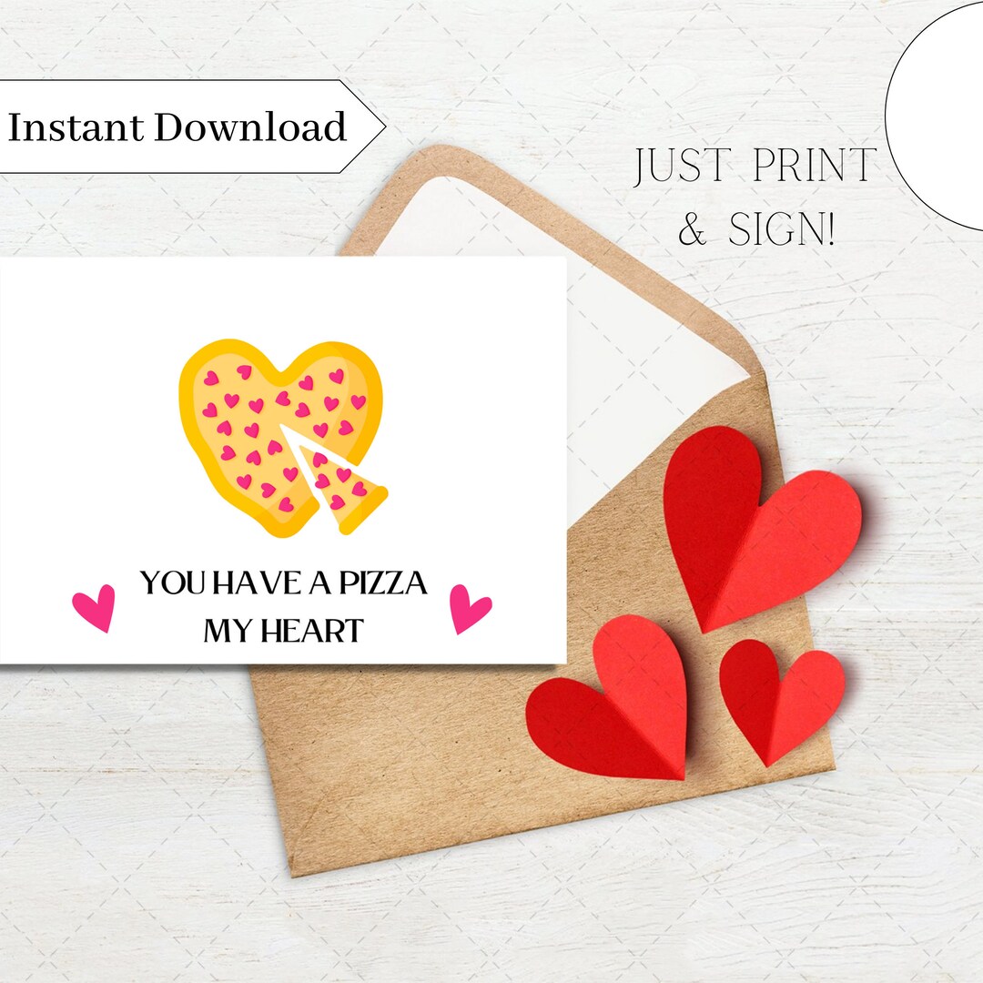 Printable Card Template Partner or Friend Appreciation Instant Digital ...