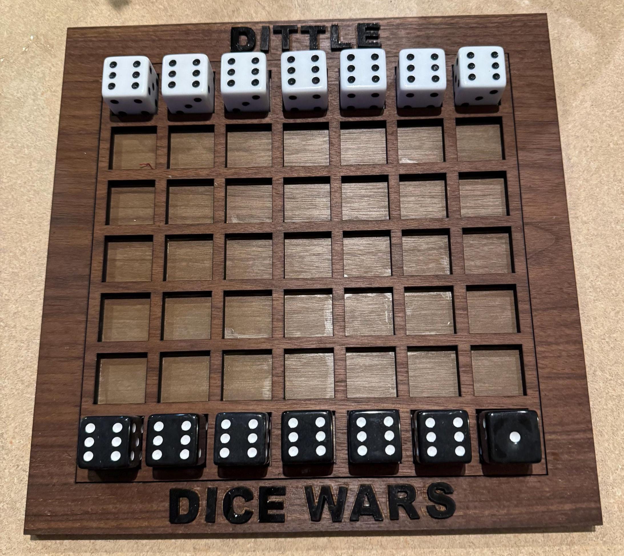 Dice Wars Game With Storage Box - Etsy