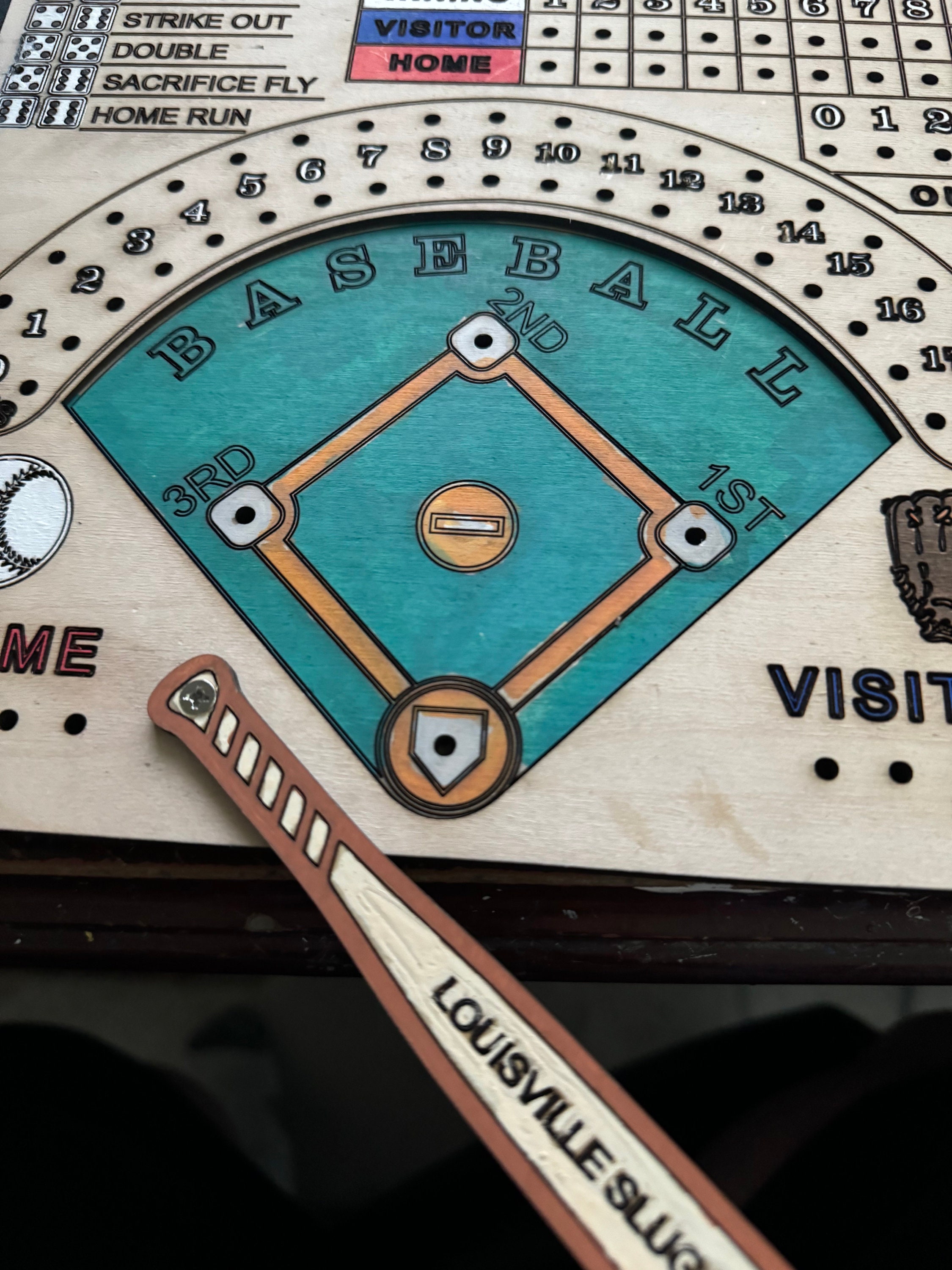 Tabletop Baseball Game 11x10 - Etsy