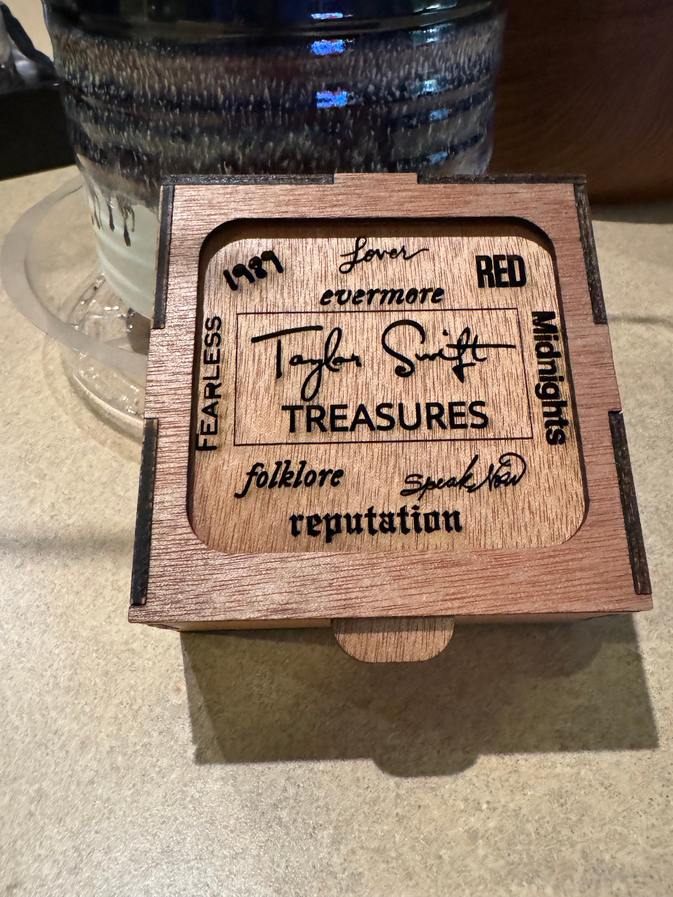 Taylor Swift Keepsake Box - Etsy
