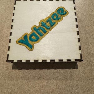 Yahtzee Travel Game - Etsy