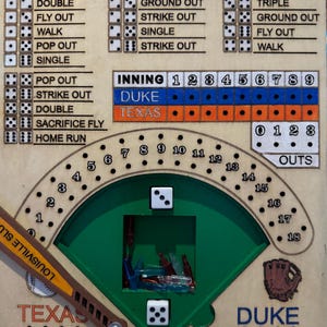Tabletop Baseball Game 11x10 - Etsy