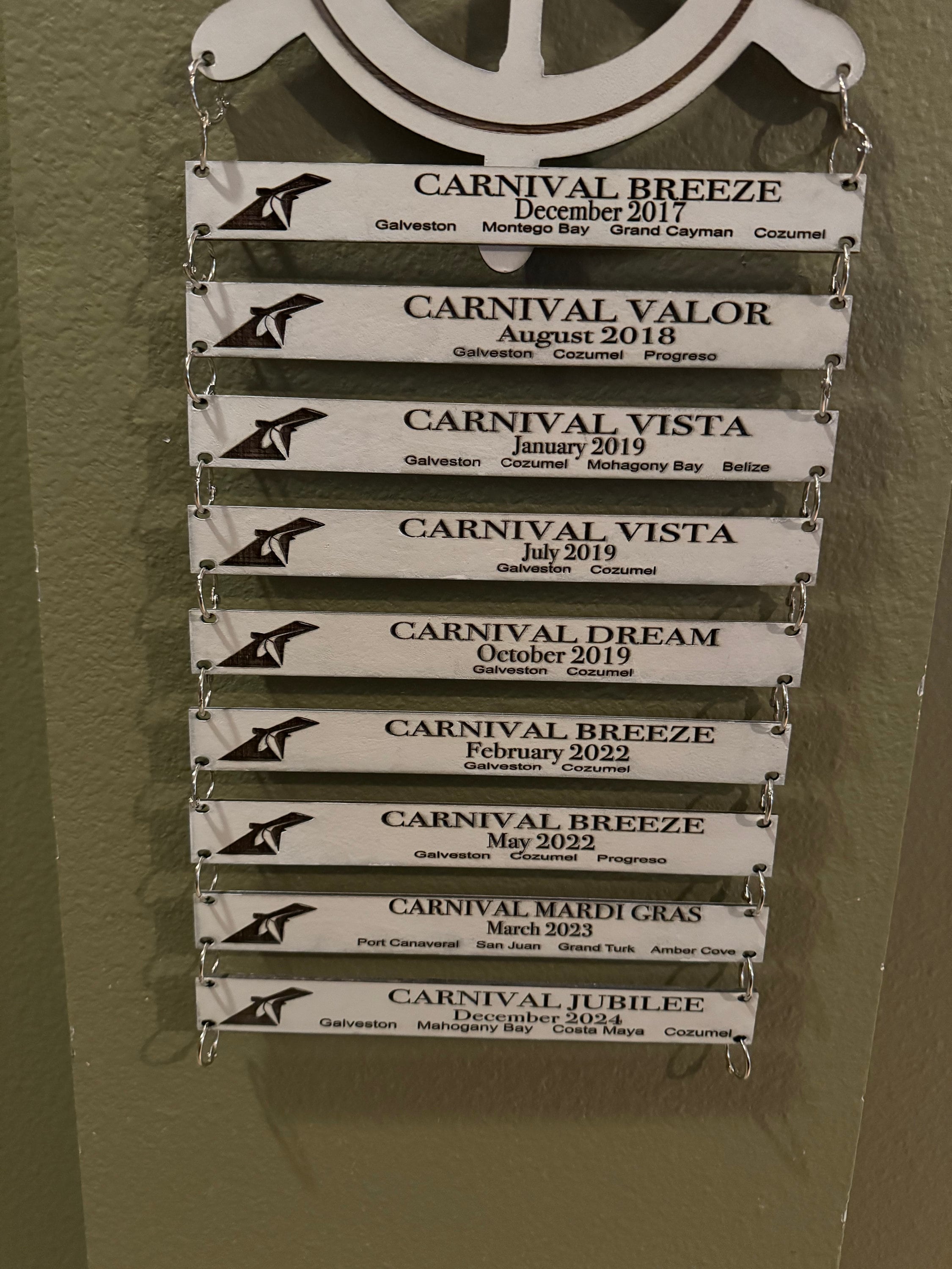 Cruise Door Decoration/sign- Price Includes First 10 Placards - Etsy