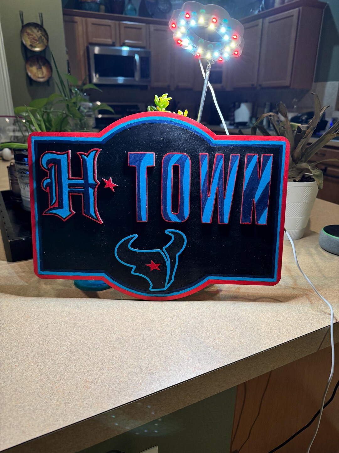 Houston Texans NEW Logo Plaque/sign - Etsy