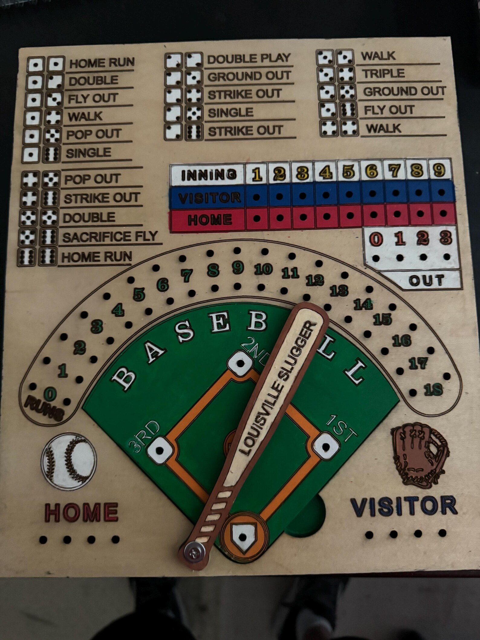 Tabletop Baseball Game 11x10 - Etsy Canada