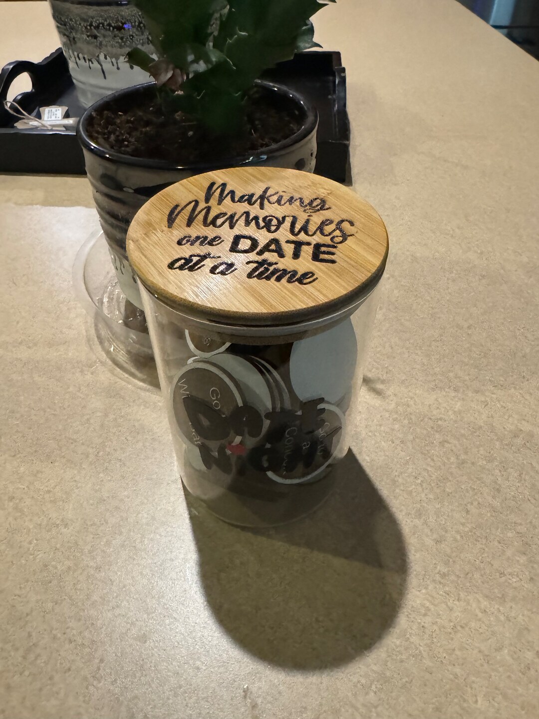 Date Night Tokens With a Jar - Etsy