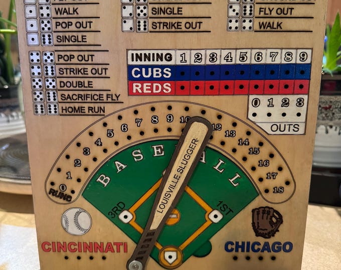 Tabletop Baseball Game 11x10 - Etsy Canada